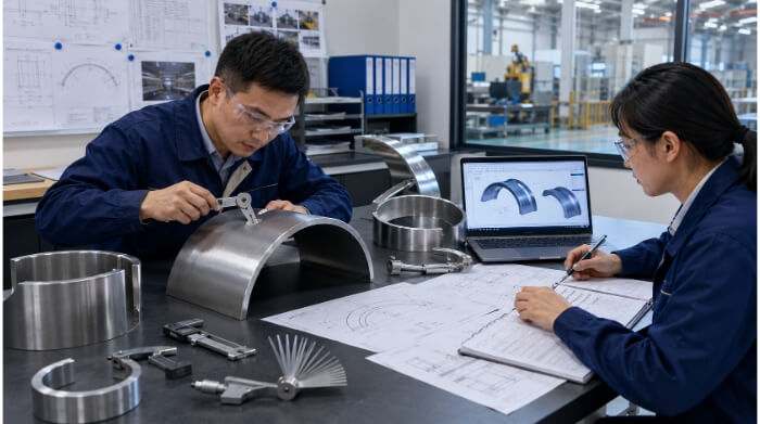 Sheet Metal Roll Bending: Process, DFM & Costs